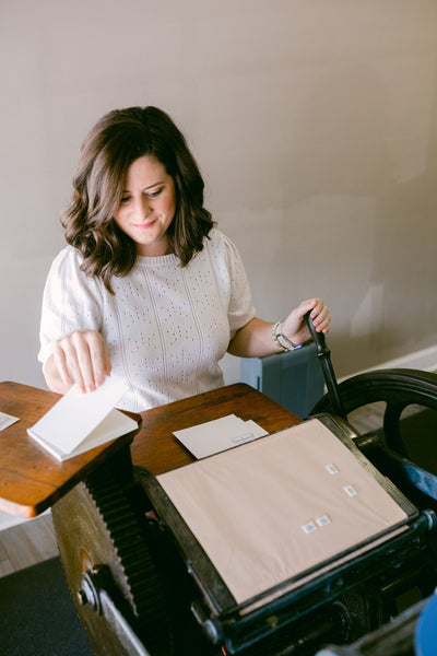 Lexi - Letterpress Stationery – Dinglewood Design & Press