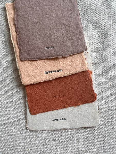 Handmade Paper Upgrade – Dinglewood Design & Press