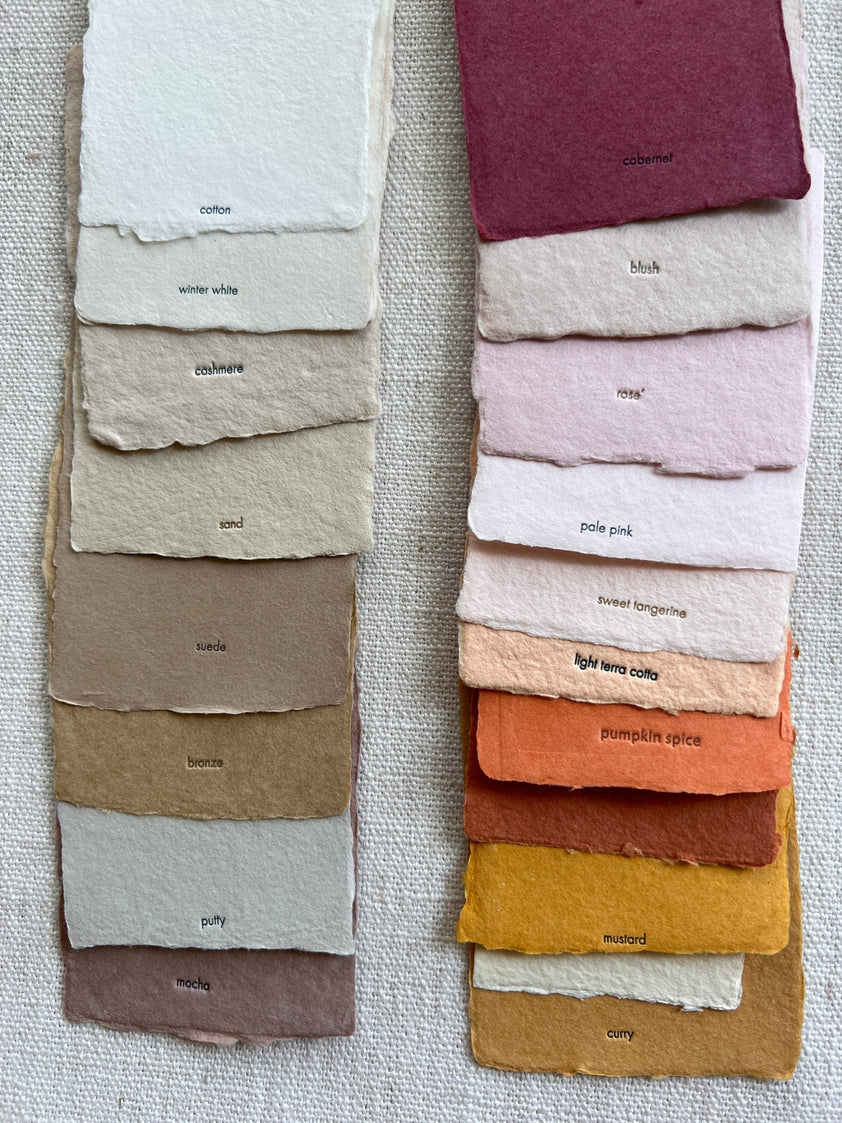 Handmade Paper Upgrade – Dinglewood Design & Press